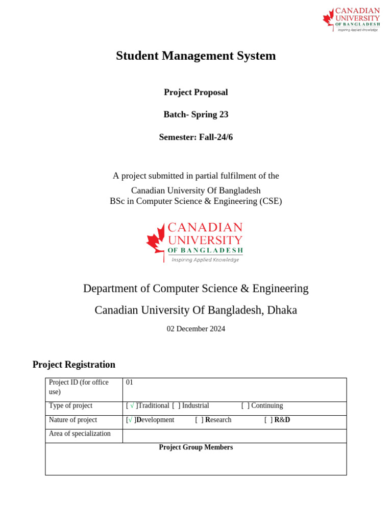 Project Proposal of DSA 1266.2[1] | PDF | Project Management | Goal