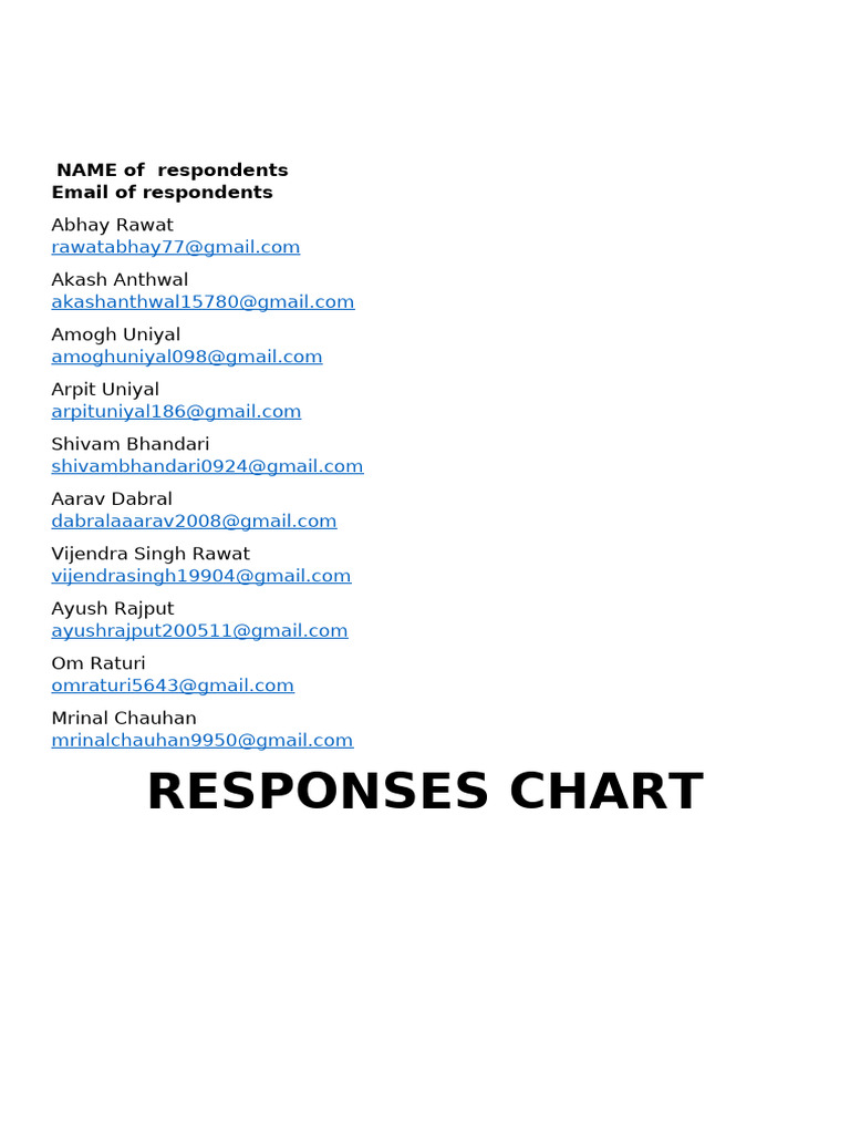 Chart Colourful | PDF
