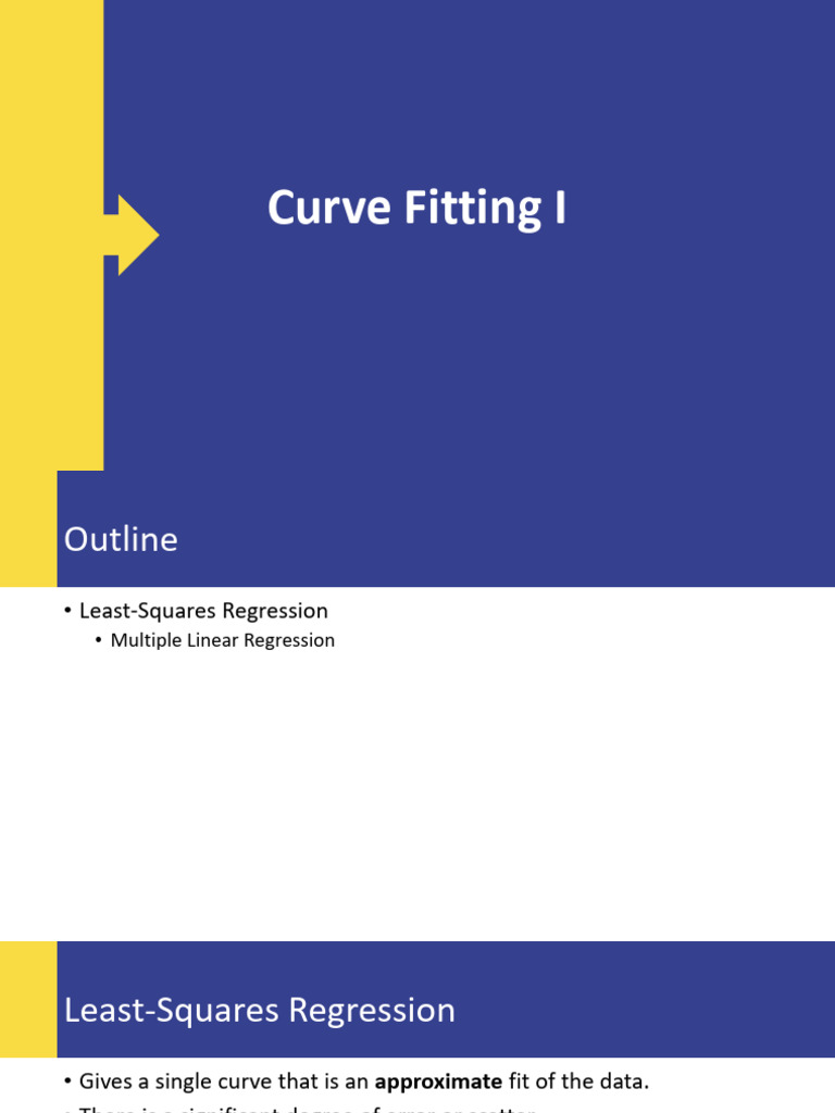 09 Curve Fitting II | PDF | Errors And Residuals | Least Squares