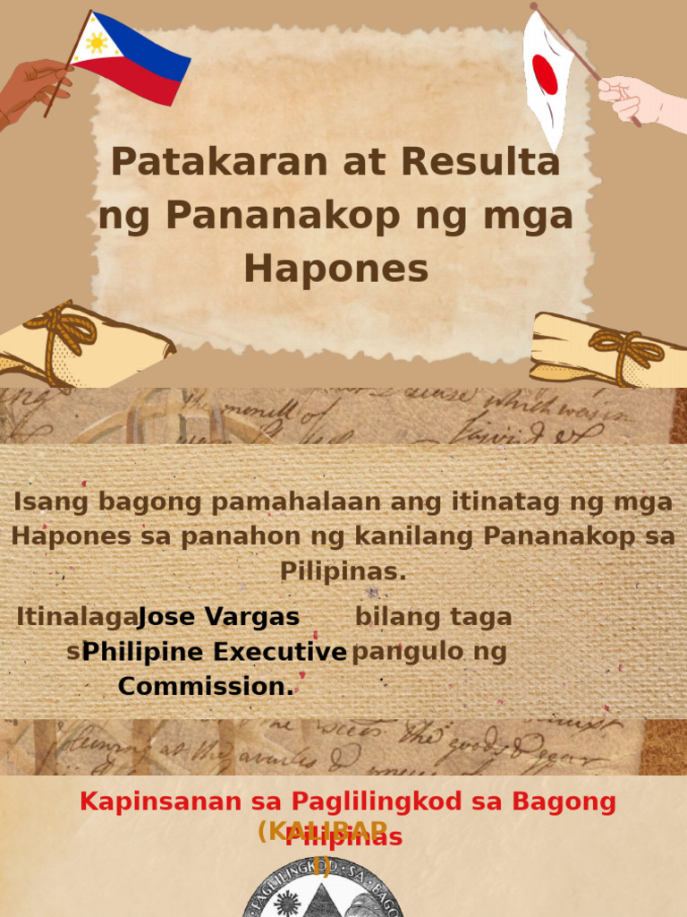 Patakaran at Resulta NG Pananakop NG Mga - 20241102 - 213709 - 0000 | PDF