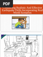 Earthquake Drill Phases and Procedures | PDF