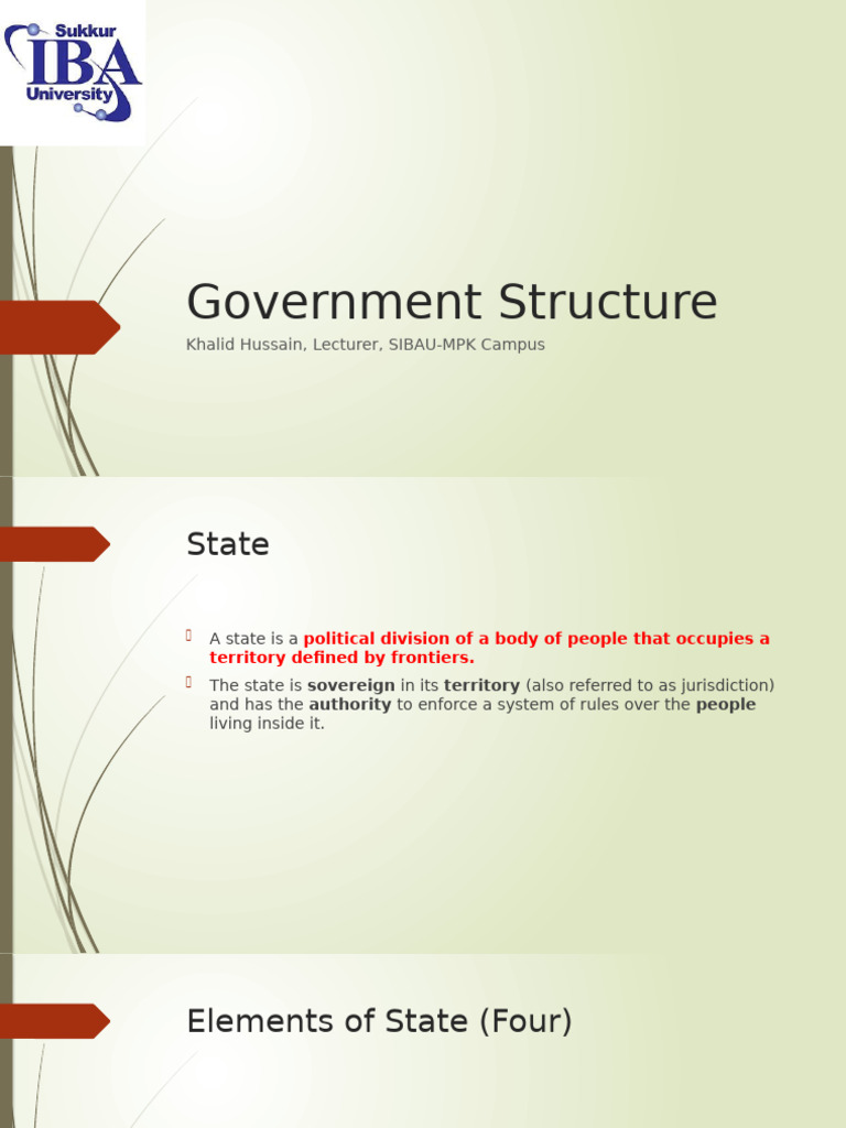 Government Structure | PDF | Tribunal | Public Law
