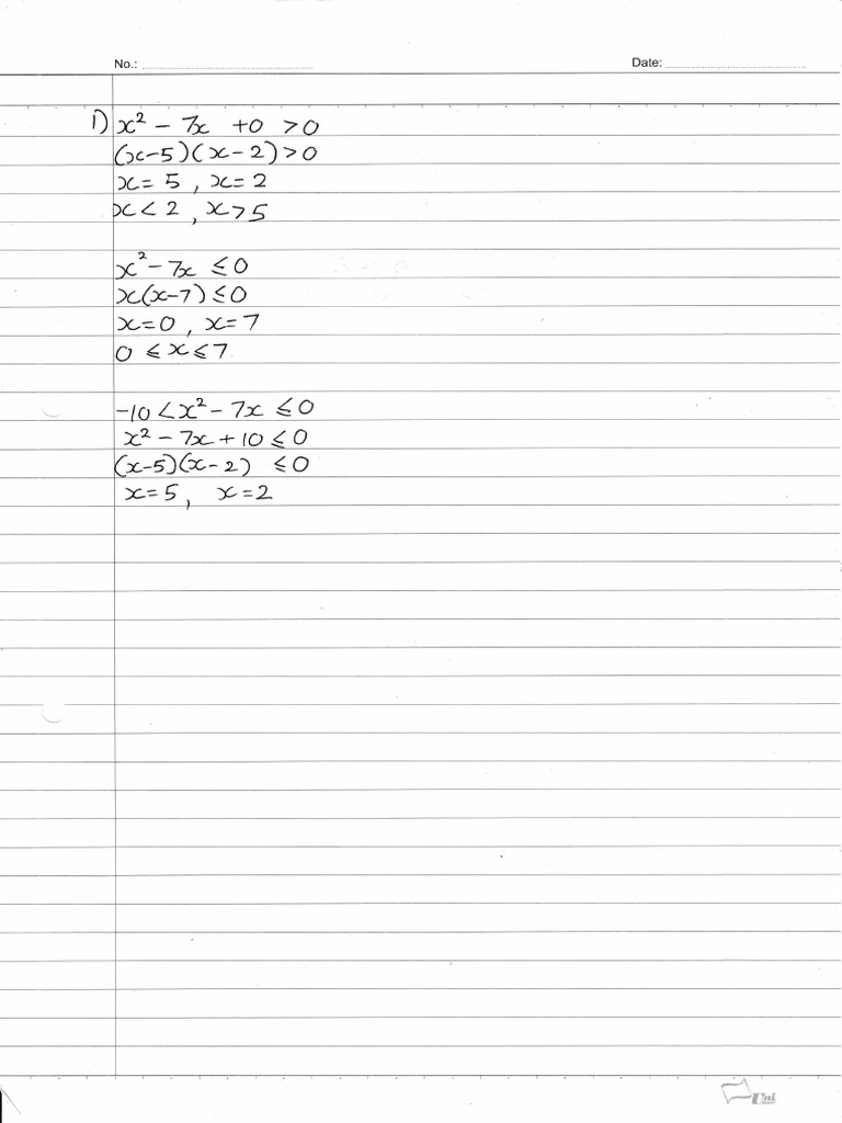 YPH F4 Add Math Midterm Exam Paper 1 (Correction) | PDF