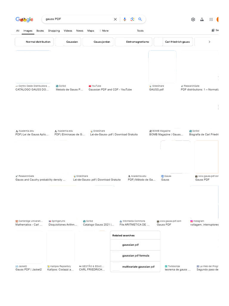 gauss PDF - Google Search | PDF | Normal Distribution | Probability Density Function