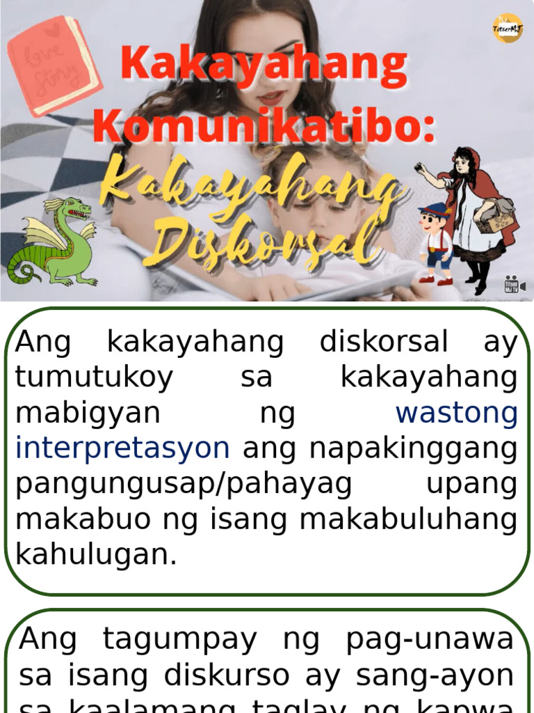 Kakayahang Diskorsal | PDF