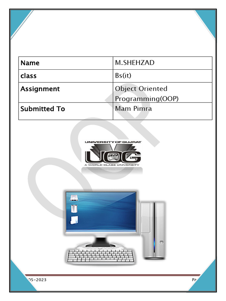 Assignment M.shehzad..... | PDF | Namespace | Software Engineering