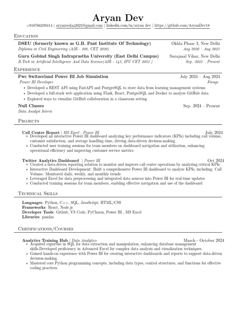 Jake_s_Resume (1) | PDF | Postgre Sql | Sql