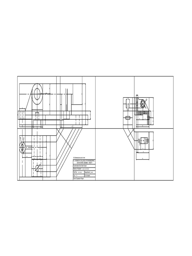 ORTHOGRAPHIC SHEET 2 Q1 AND Q2 - C1-2 - 16010124031 - AKASH-Model | PDF