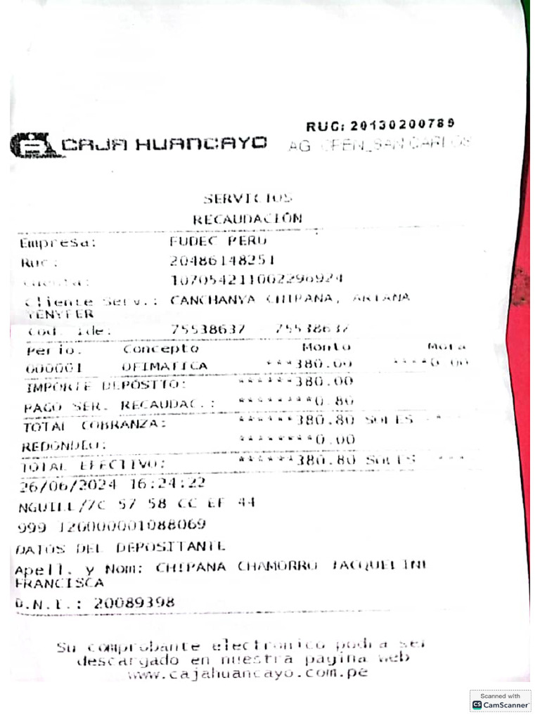 Boucher - Canchanya Chipana Ariana Yenyfer | PDF