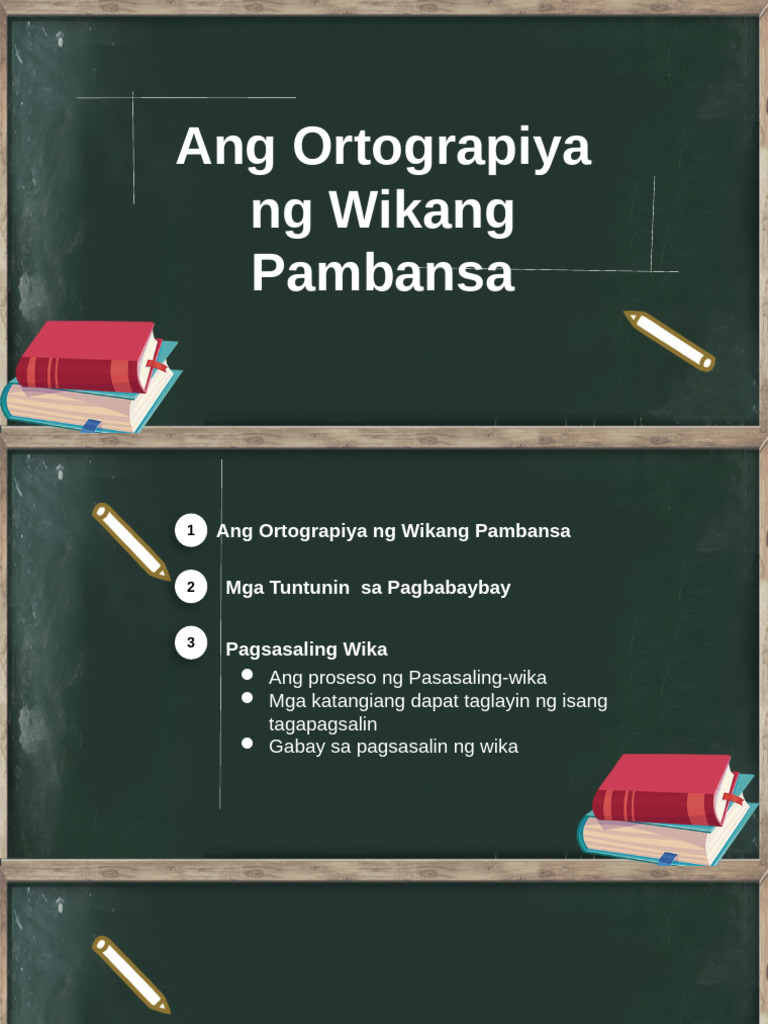 Ang Ortograpiya 01 | PDF