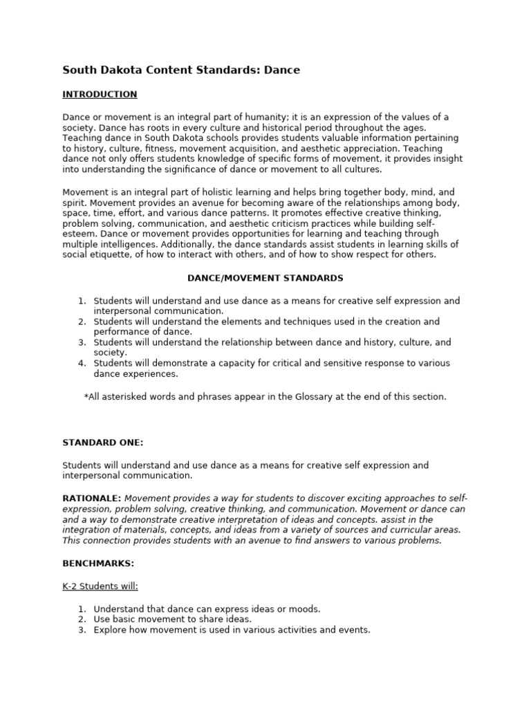 dance_standards | PDF | Dances | Aesthetics