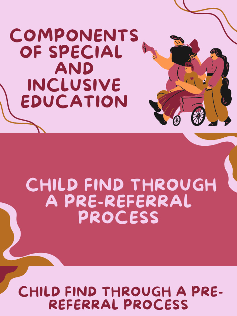 Components of Special and Inclusive Education 1 | PDF | Educational ...