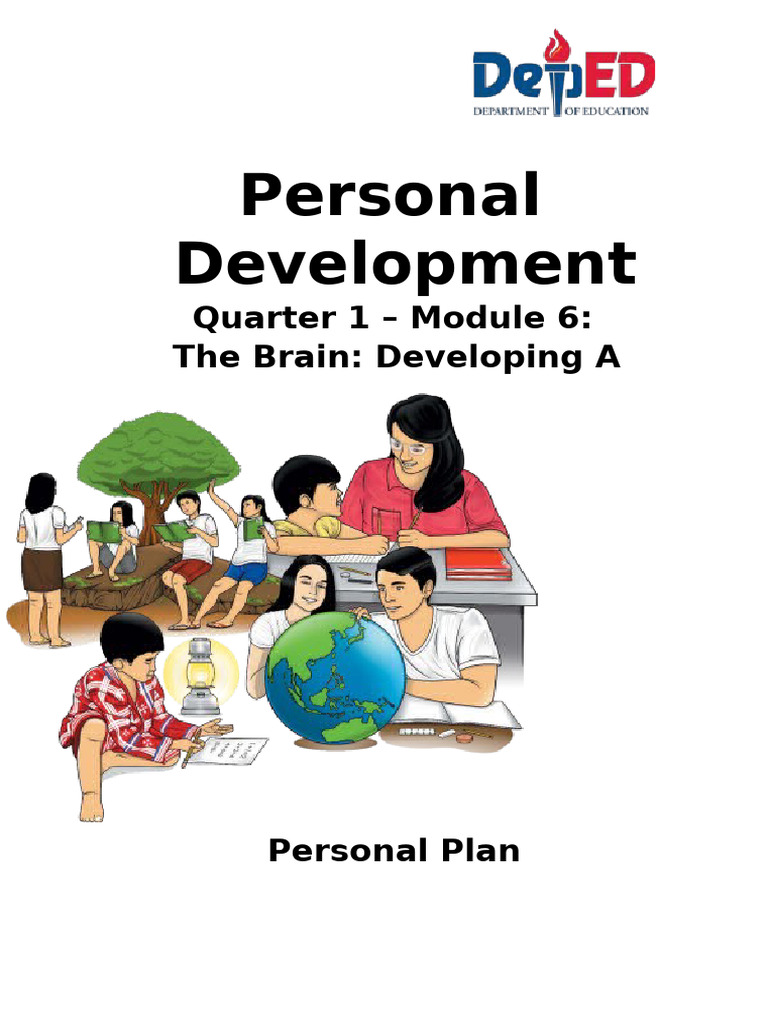 PERDEV_Q1_Mod6_The Parts of the Brain Developing a Personal Plan | PDF ...