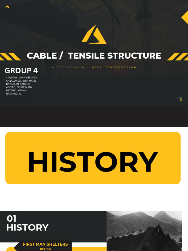 4a - Cable and Tensile Structures | PDF | Bridge | Structural Engineering