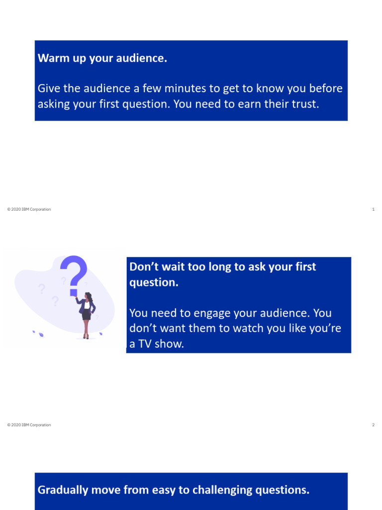 Present With Purpose - 5. Tips For Asking Better Questions - en | PDF ...