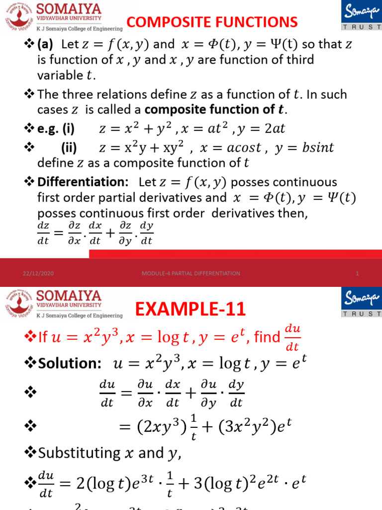 2 - Composite Functions | PDF | Derivative | Function (Mathematics)