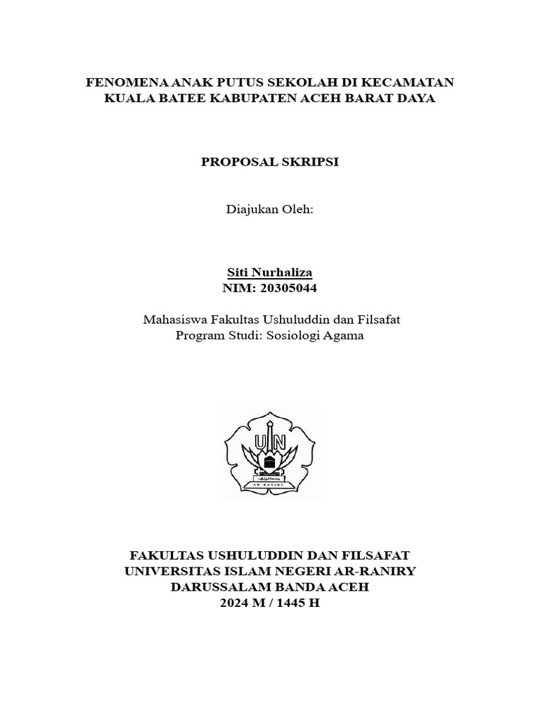 Proposal Siti Nurhaliza 12112024 | PDF