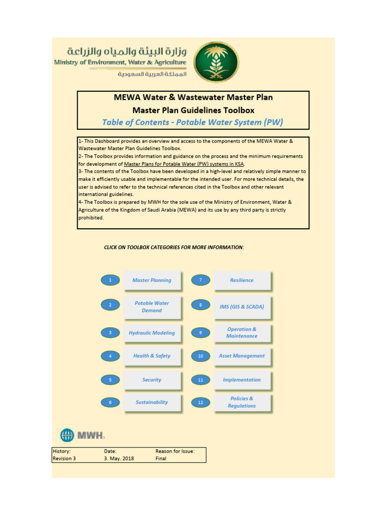 NMP Guidelines - PW | PDF | Strategic Planning | Water