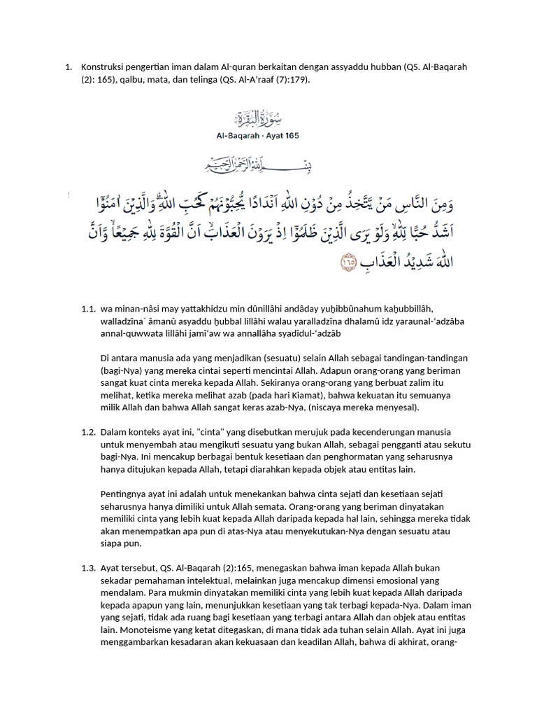 Tugas 1 Agama Islam | PDF