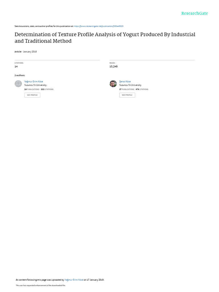Determination-of-Texture-Profile-Analysis-of-Yogurt-Produced-By ...