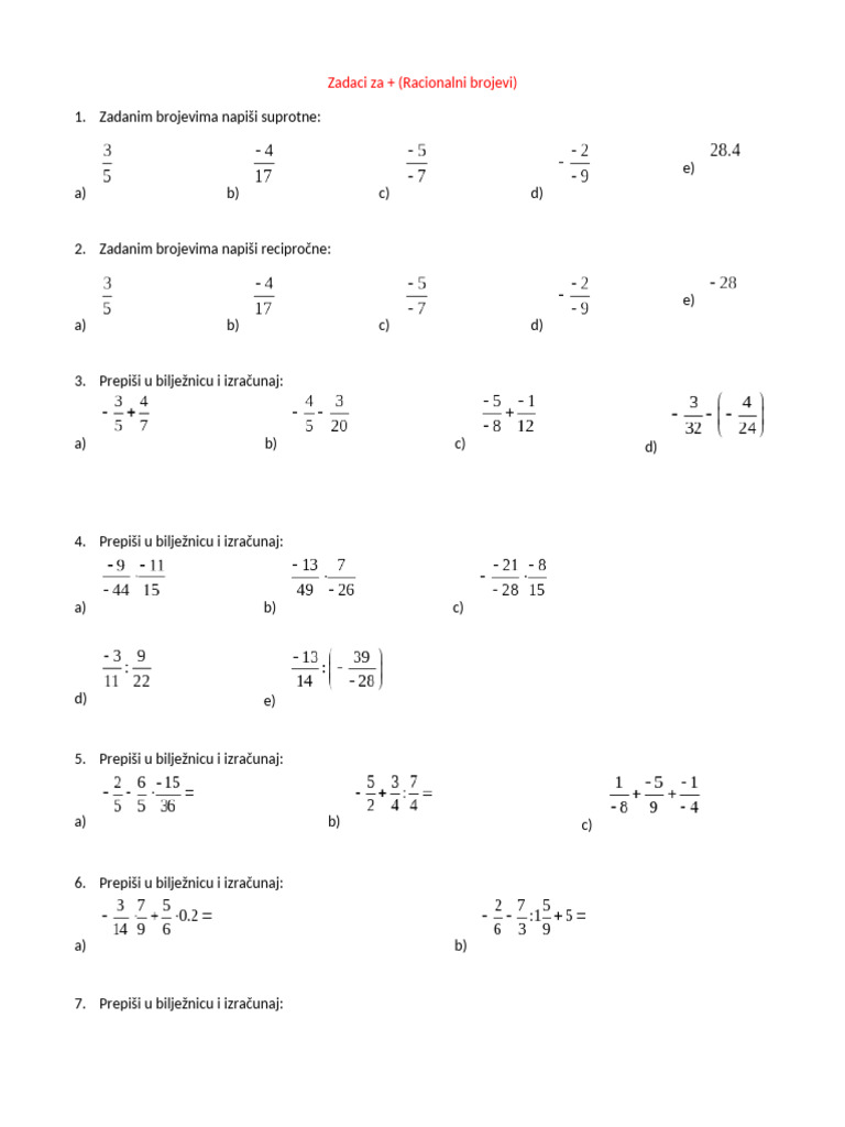 VIP Za 3. PPZ Racionalni | PDF