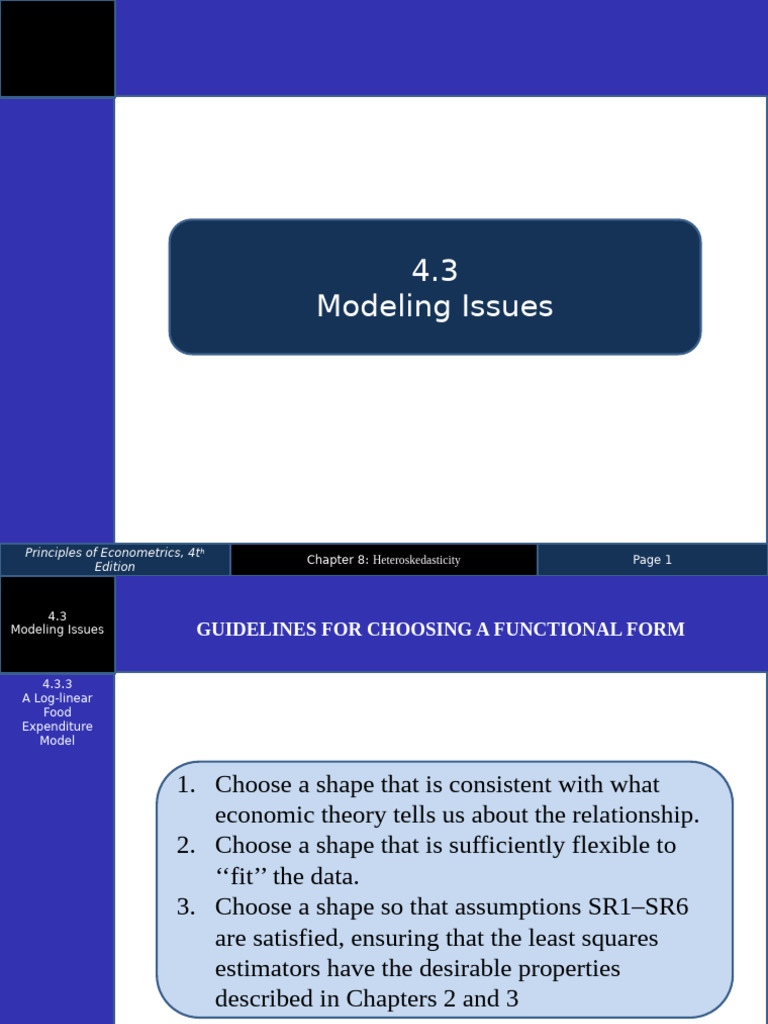 6 Heteroskedasticity QMF CLASS VERSION(1) | PDF | Errors And Residuals | Regression Analysis