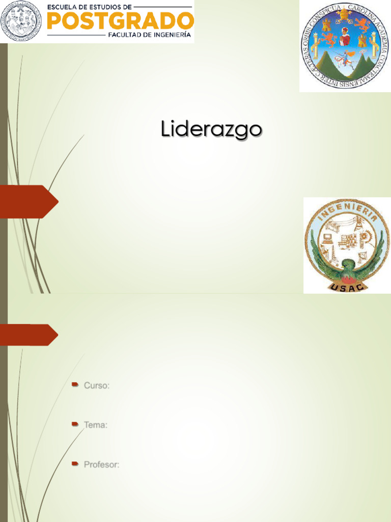 LIDERAZGO | PDF | Liderazgo