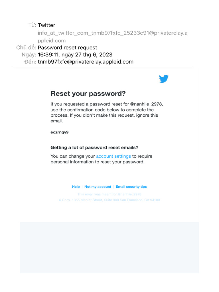 Password Reset Request | PDF