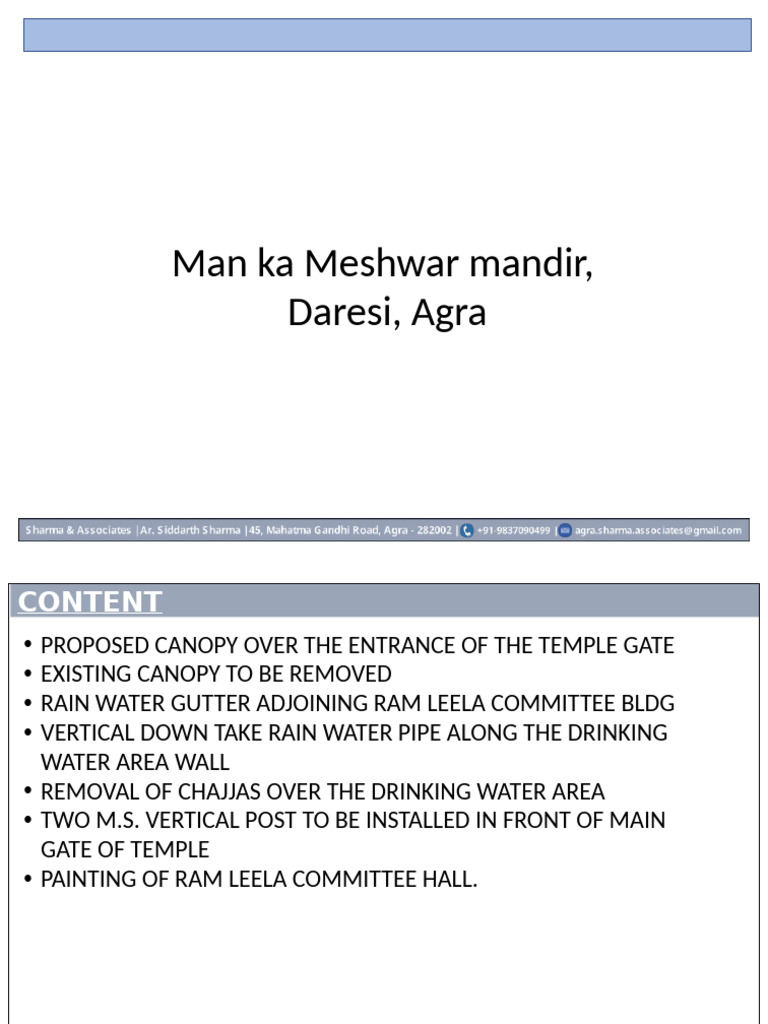 Man Ka Meshwar - 15.07.24 - Committee | PDF
