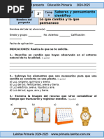 2do Grado Abril - 03 Lo Que Cambia y Lo Que Permanece (2023-2024) | PDF | Luna | Calendario