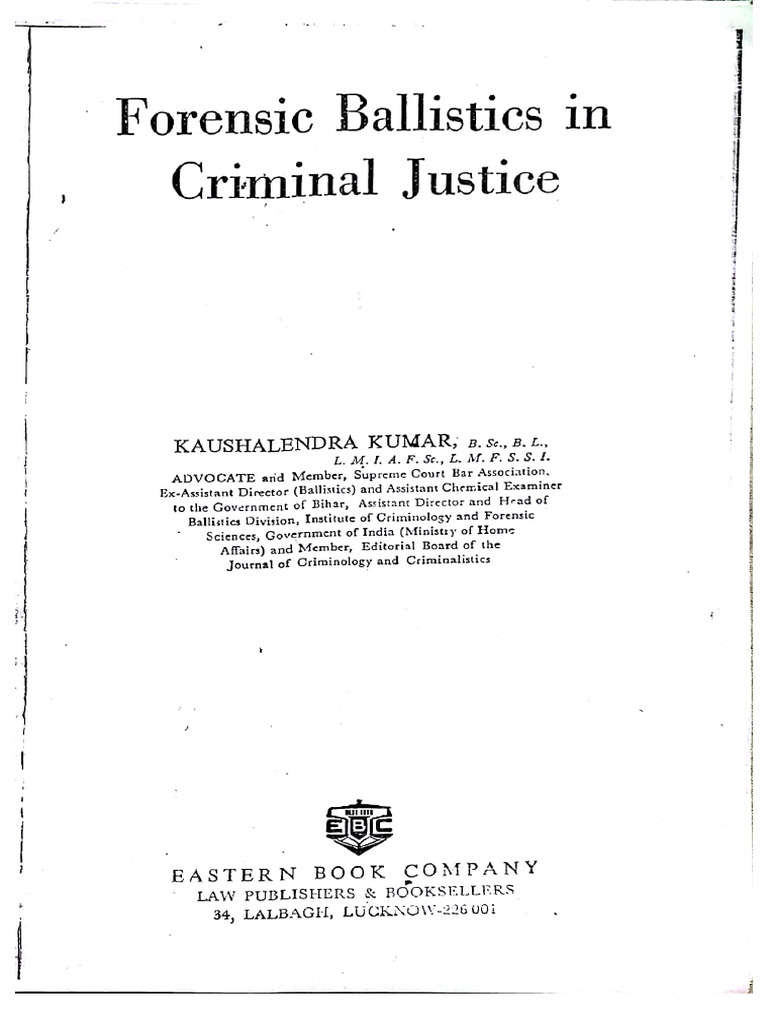 K.kumar Ballistic | PDF