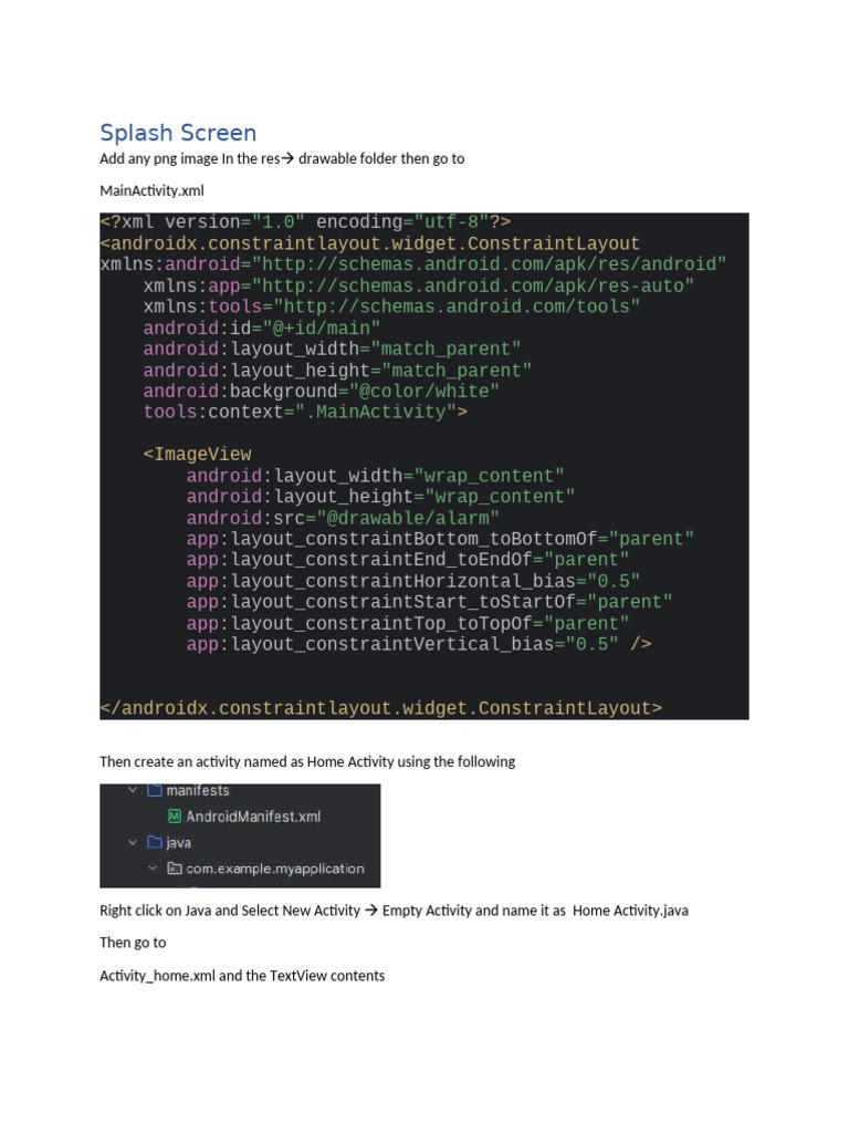 Splash Screen | PDF | Computing | Operating System Families