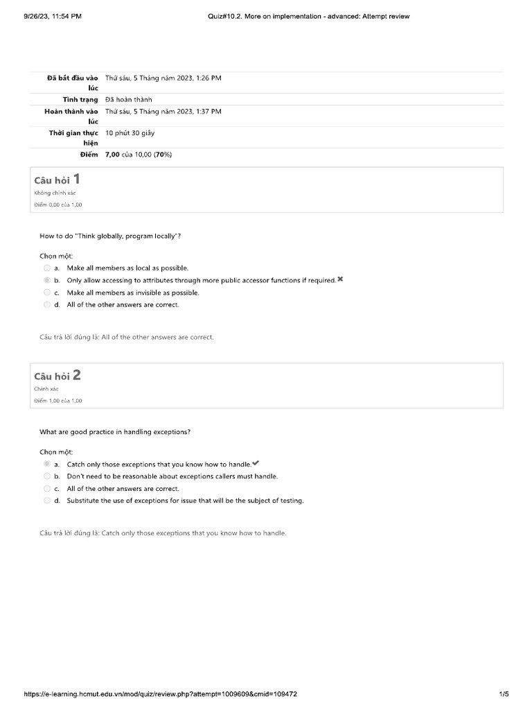 Nhap-Mon-Cong-Nghe-Phan-Mem - Quiz-10.2 - (Cuuduongthancong - Com) | PDF