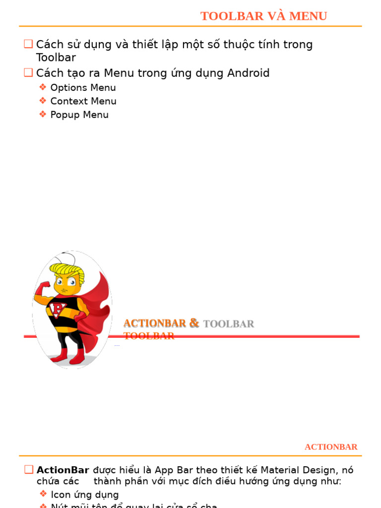Slide06 Toolbar Menu | PDF