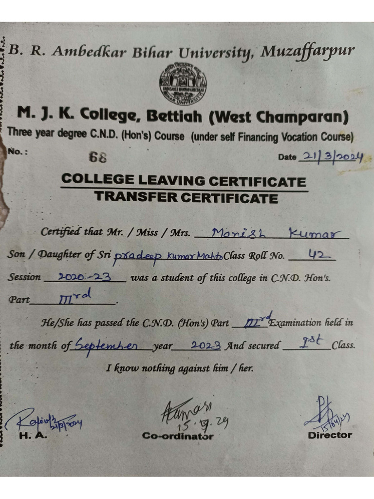 CND Leaving Certificate | PDF