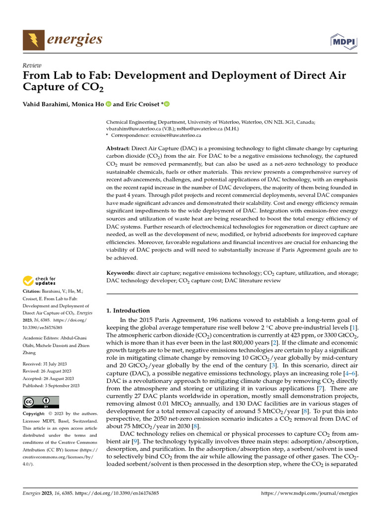 From_Lab_to_Fab_Development_and_Deployment_of_Dire | PDF | Adsorption ...