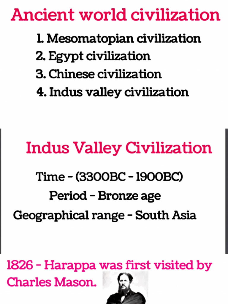 Indus valley civilization- short note | PDF