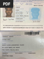 Passport Front Page | PDF