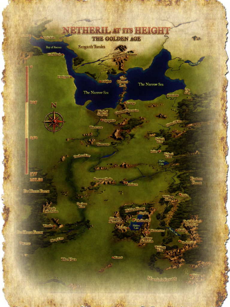 1038353-Netheril Map | PDF