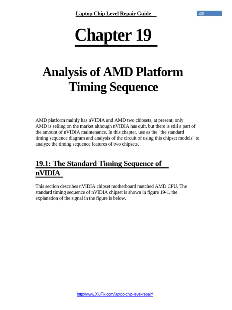 AMD Chipset Timing Analysis Guide | PDF | Power Supply | Computer Hardware