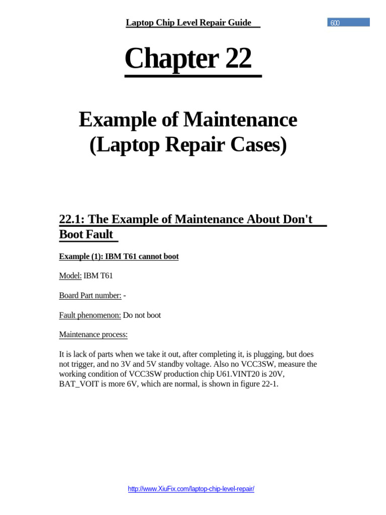 Laptop Repair Cases | PDF | Power Supply | Electrical Network