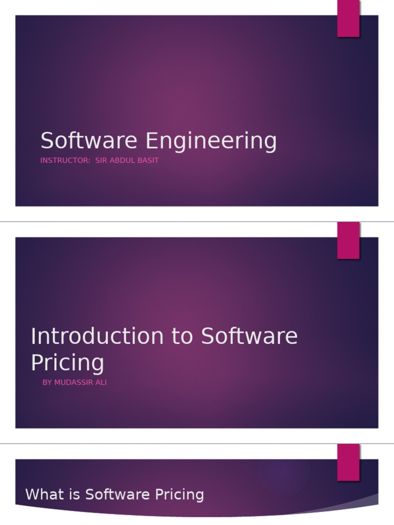 Software Engineering Presentation | PDF | Software Development Process ...