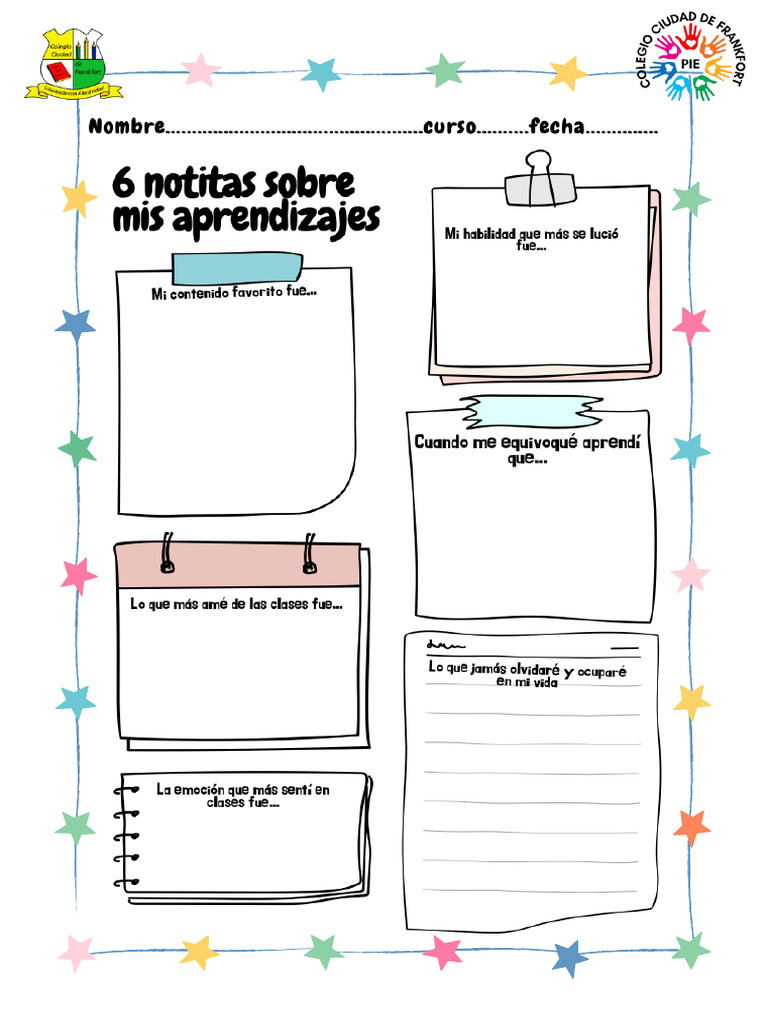 Evaluo Mi Aprendizaje | PDF