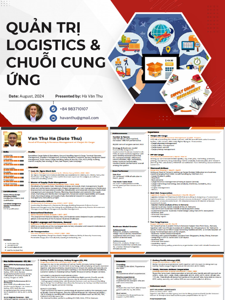 Vaa - quản Trị Logistics & Chuỗi Cung Ứng - oct24 - ha Van Thu ...