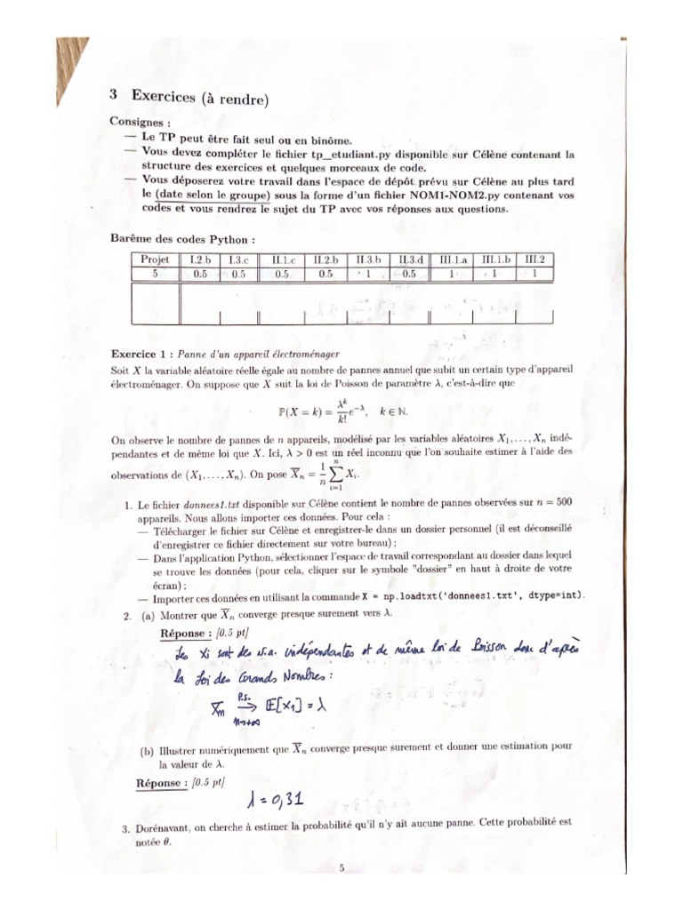 Correction TP Dee | PDF