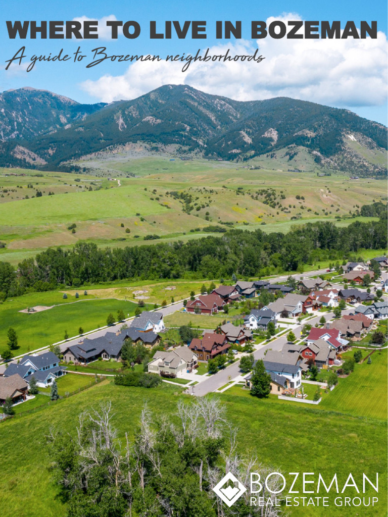Bozeman Neighborhood Guide | PDF