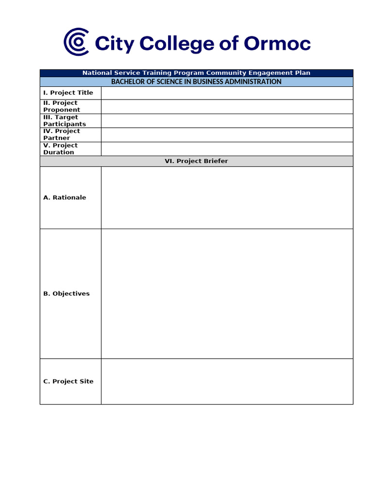 Community Engagement Plan Sample | PDF