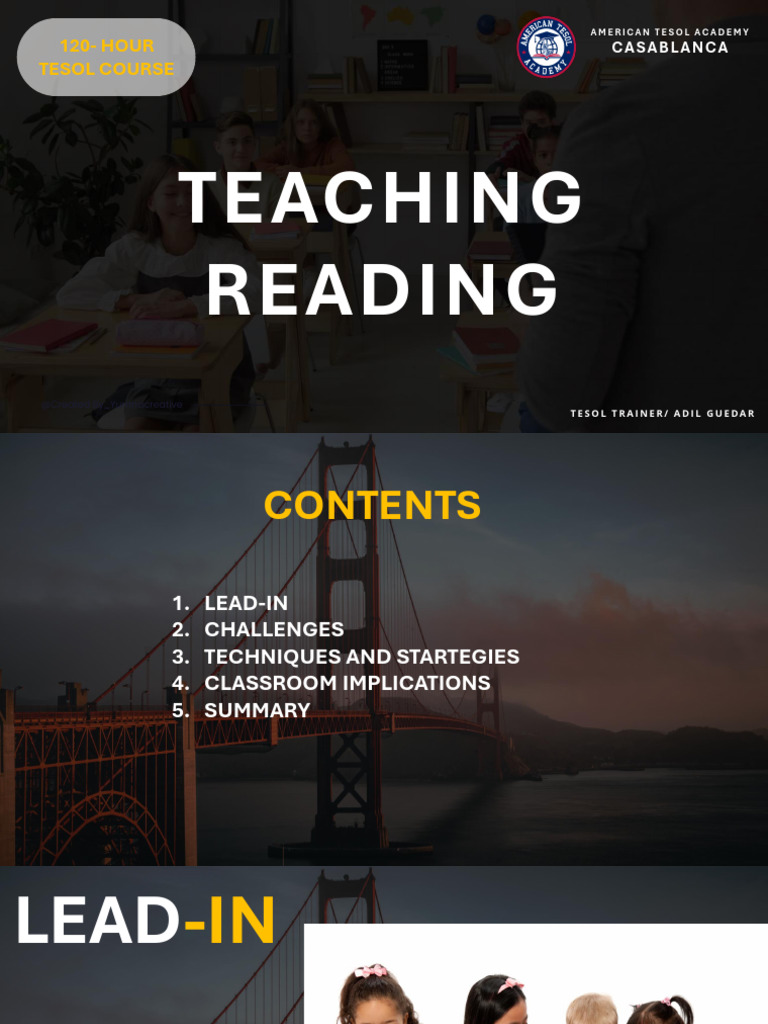TEACHING READING | PDF | Speed Reading | Learning