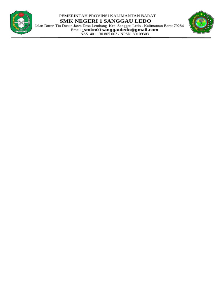 KOP SURAT BARU 2024 | PDF