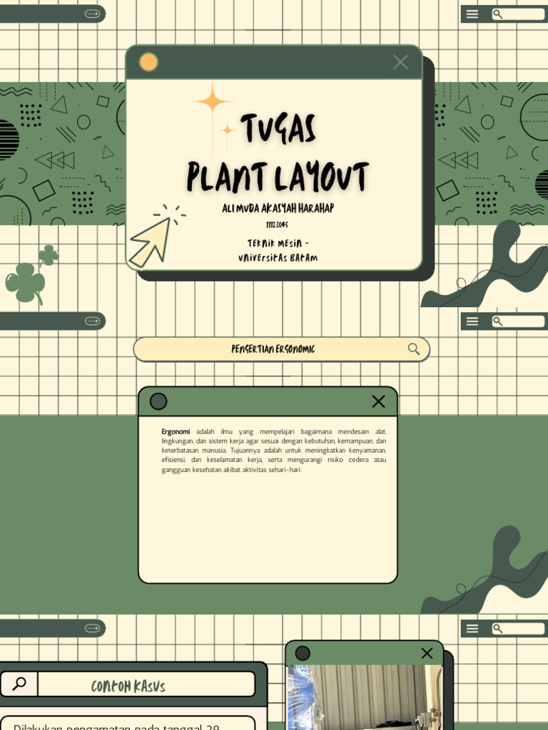 Ali Muda Akasyah - 11123045 - Tugas Plant Layout | PDF